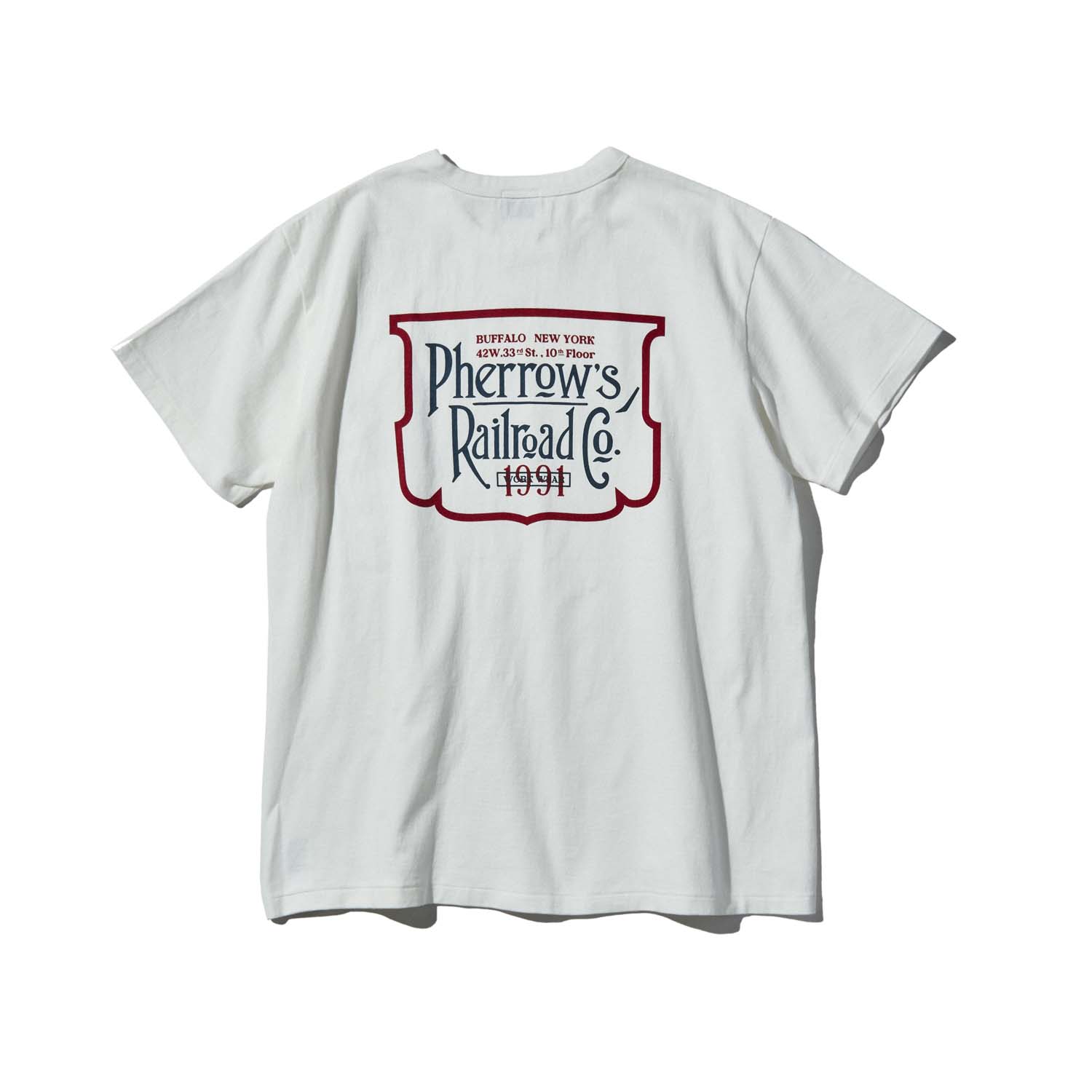 イメージは架空の鉄道会社のロゴTEE│Pherrow's/フェローズ
