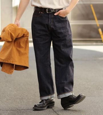 クラシカルな太めシルエット”500SW”│Pherrow's/フェローズ